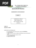 Grade 12 Mathematical Literacy Workbook | PDF | Area | Circle
