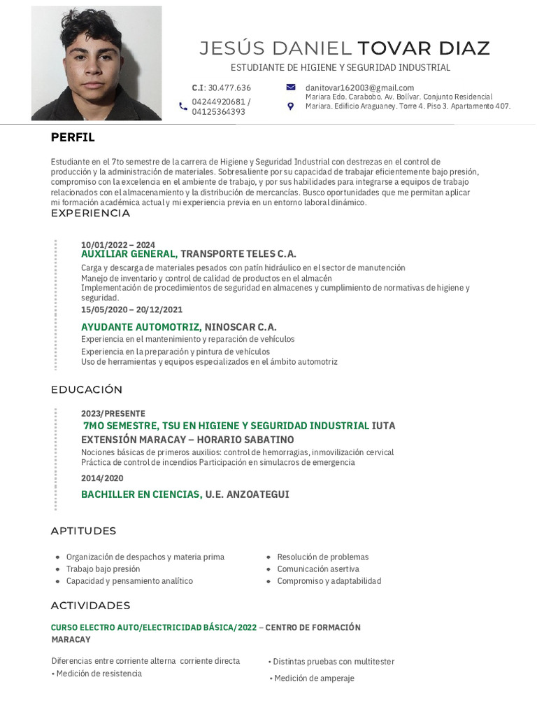 JESÚS CV - PDF - 20250513 - 152023 - 0000.pdf - 20250514 - 075821 - 0000 | PDF