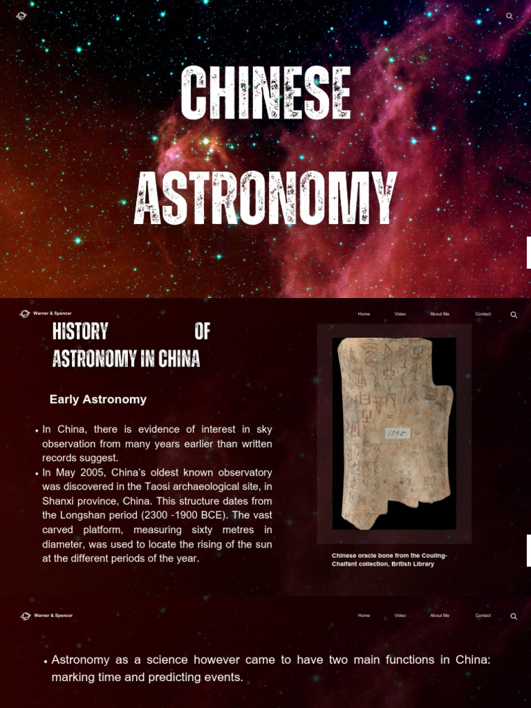 Chinese Astronomy - 20250317 - 043900 - 0000 | PDF | Astronomy | Moon