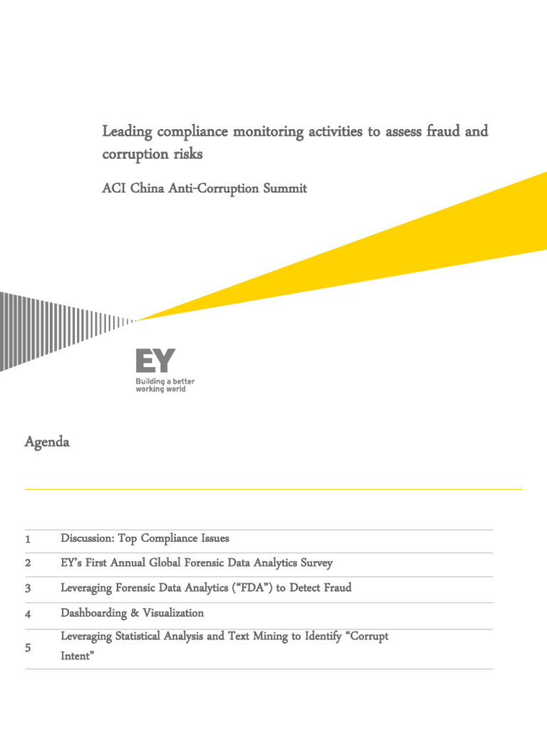 151 Ey Fda Presentation | PDF | Analytics | Audit