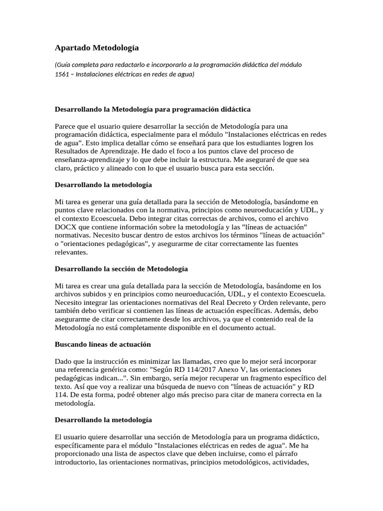 Apartado Metodología | PDF | Moodle | Aprendizaje