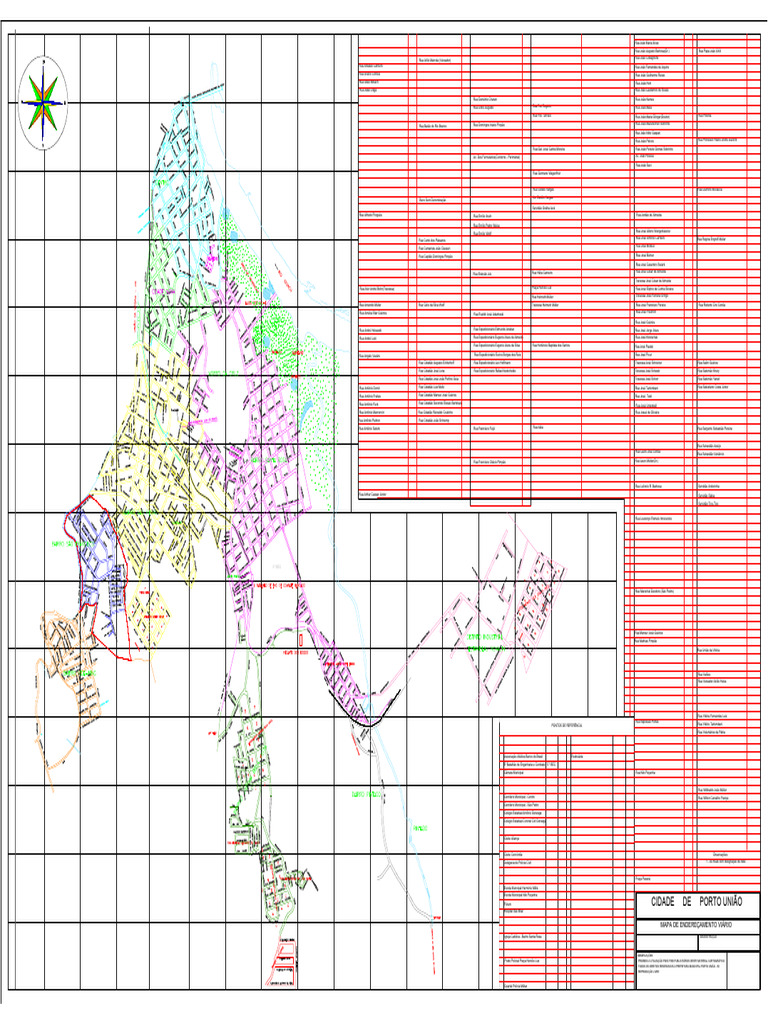 Mapa de Ruas Julho de 2016 | PDF