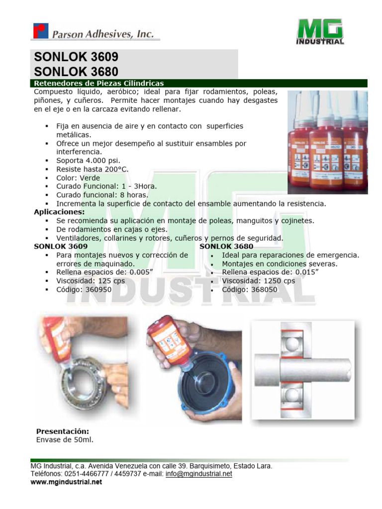 Informe Especial Retenedores Parson | PDF