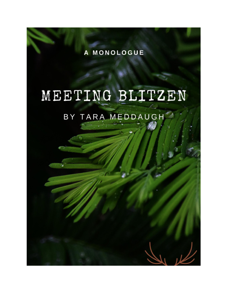 Meeting+Blitzen +a+monologue+by+Tara+Meddaugh | PDF | Santa Claus's ...