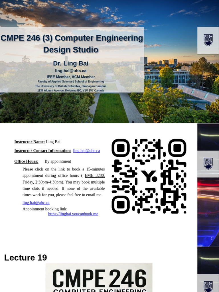 CMPE 246 Lecture 19 - (Mar 18) | PDF | Network Socket | Internet Of Things