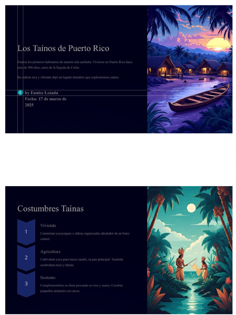 Los Tainos de Puerto Rico | PDF