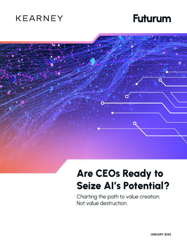 Kearney 2025 CEO AI Study FINAL | PDF | Artificial Intelligence ...