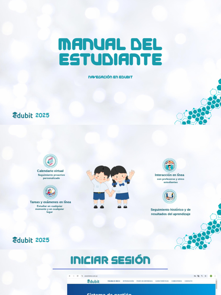 Manual del Estudiante Edubit 2025 | PDF
