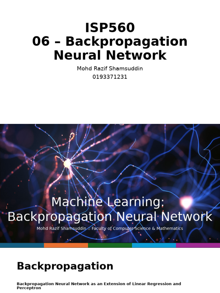 03 - Supervised Learning (BPNN) | PDF | Applied Mathematics | Computational Neuroscience