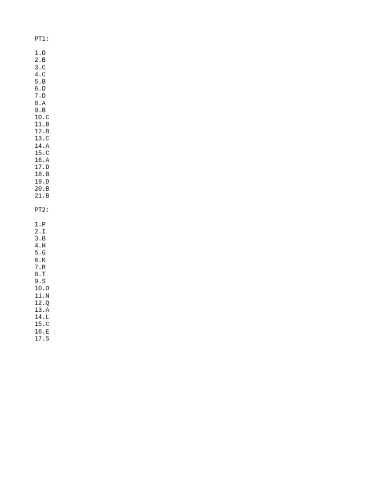 PT1 | PDF