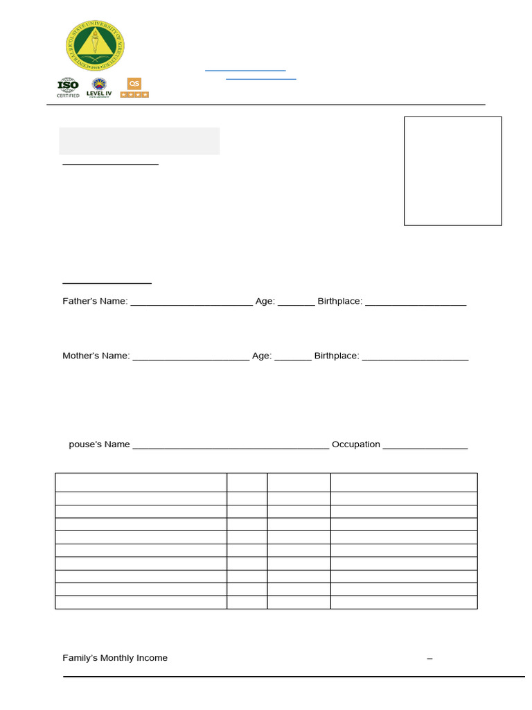 NEW Approved by DCC ADM FR 003 Student Directory Form | PDF