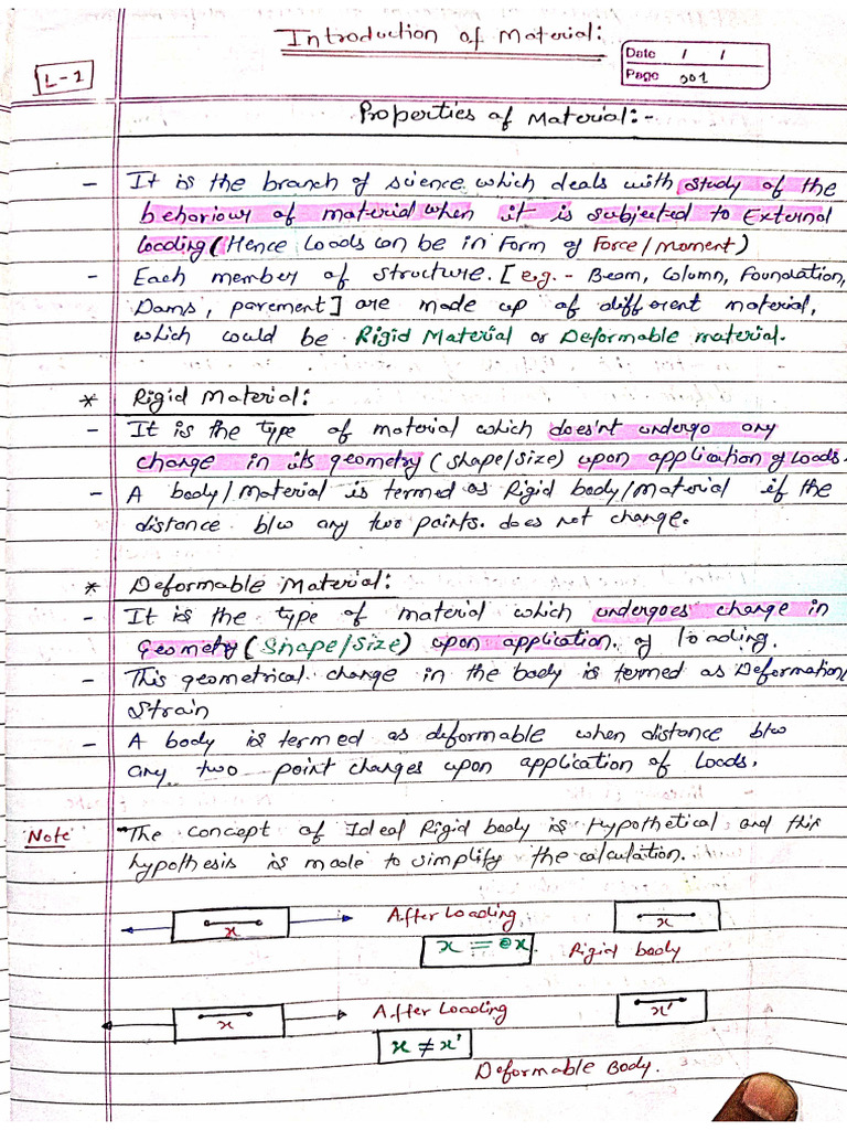 Som Notes PDF Hand Made | PDF