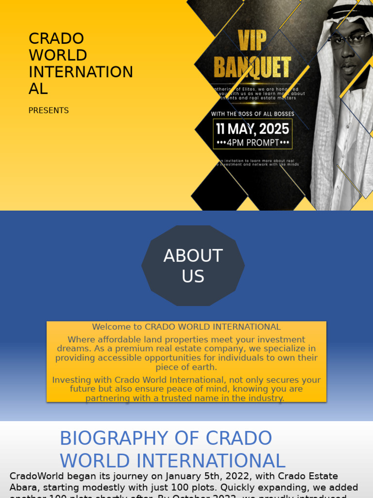 Vip Banquet May 2025 | PDF