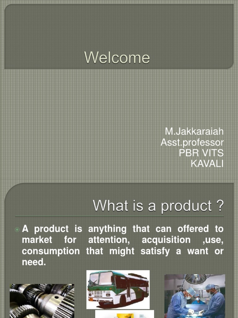 M.Jakkaraiah Asst - Professor PBR Vits Kavali | PDF | Profit (Accounting) | New Product Development
