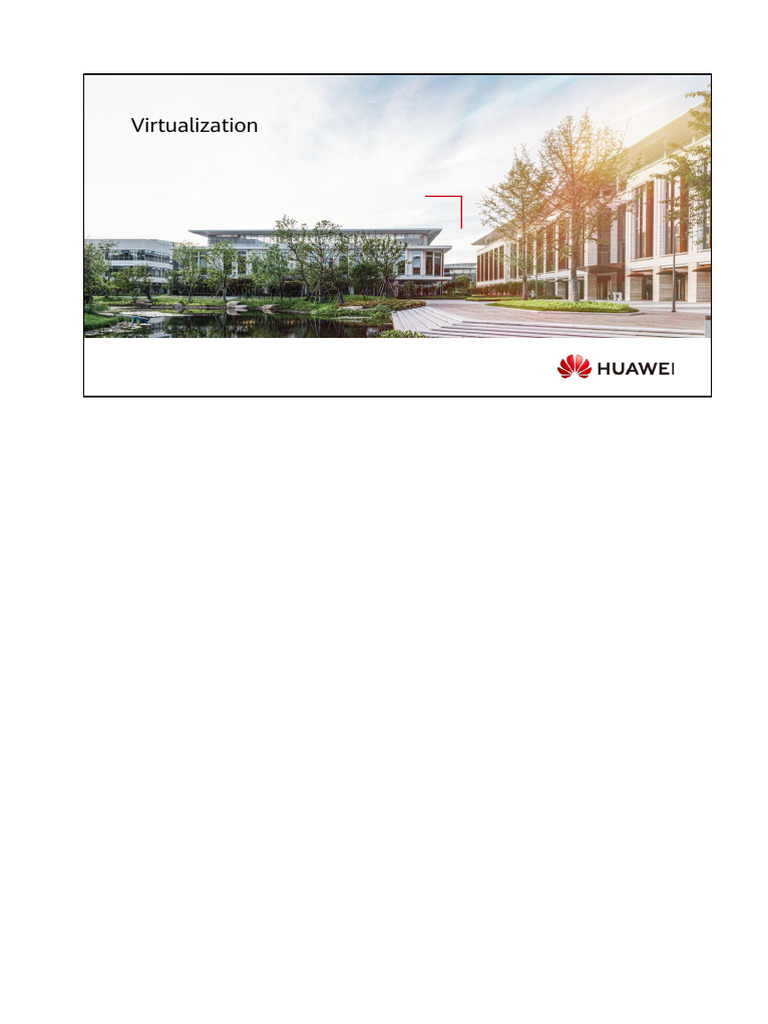 HCIA-Cloud Computing V5.5 Training Material-Pages-3 | PDF | Virtualization | Virtual Machine