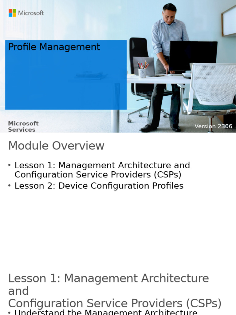 Module 05 - MW11D Intune - Profile Management | PDF | Group Policy ...