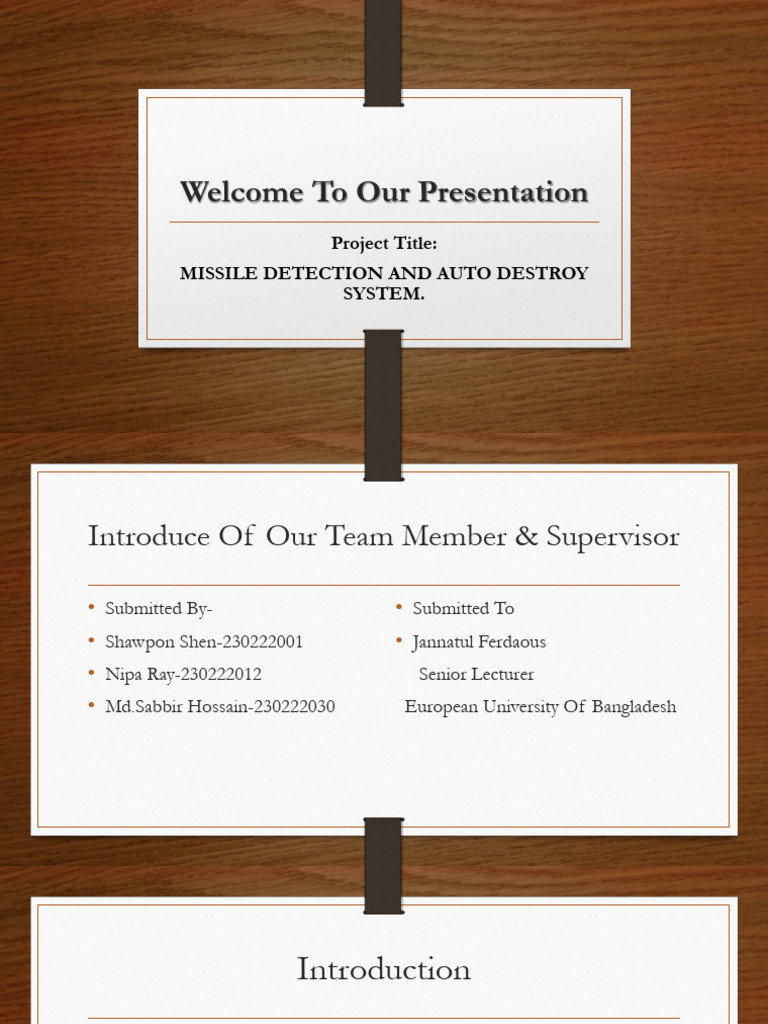 Missile Detection and Auto-Destroy System | PDF | Microcontroller ...