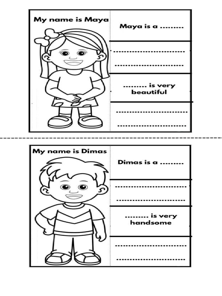LKPD B.inggris Boy Girl | PDF