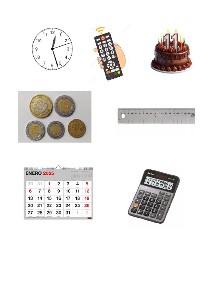 Objetos Con Numeros | PDF