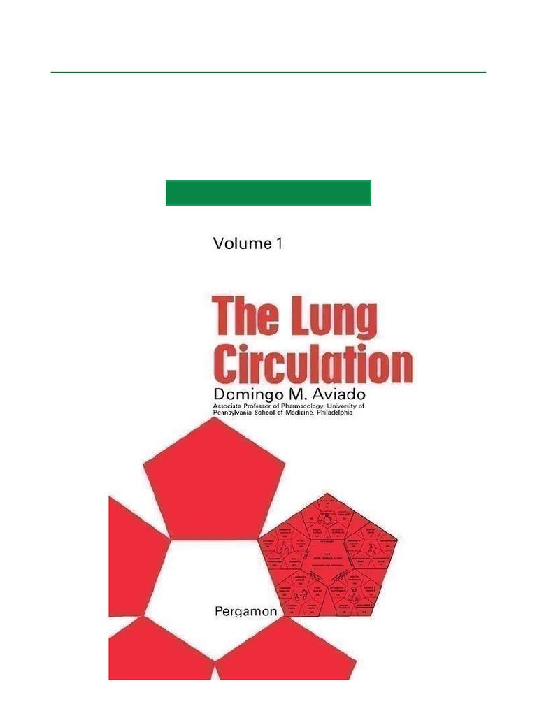 Claim The Lung Circulation Physiology and Pharmacology Scribd PDF ...