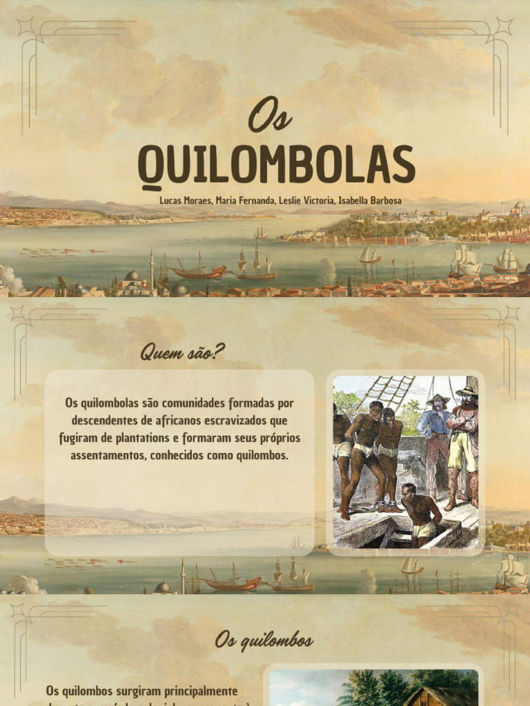 Os Quilombolas | PDF