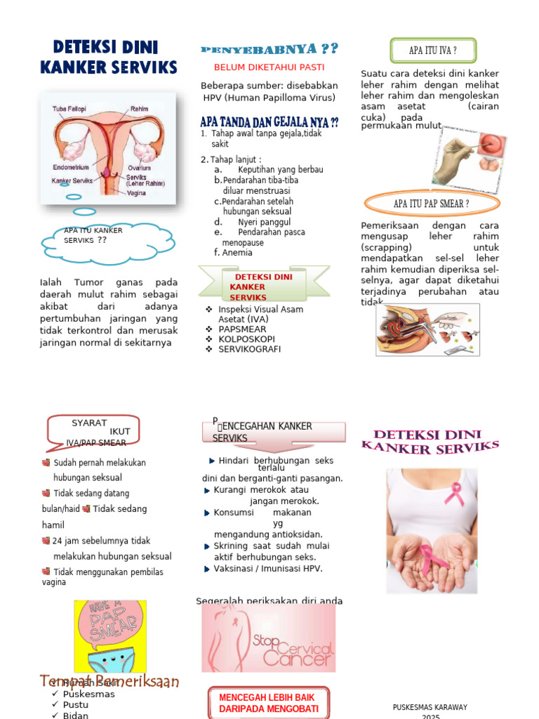 Deteksi Dini Kanker Serviks - Compress | PDF