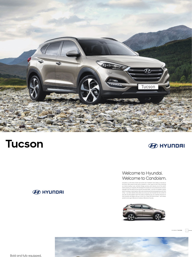 Brochure Tucson | PDF | Vehicle Technology | Automotive Technologies