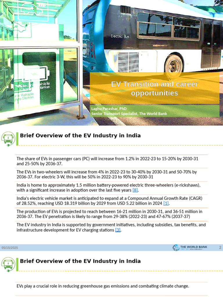 Eletric Mobility Solamalai College | PDF | Electric Vehicle | Engineering