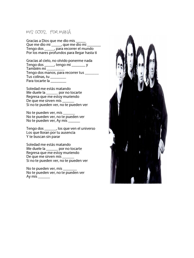 Mana Mis Ojos - Estudiante | PDF