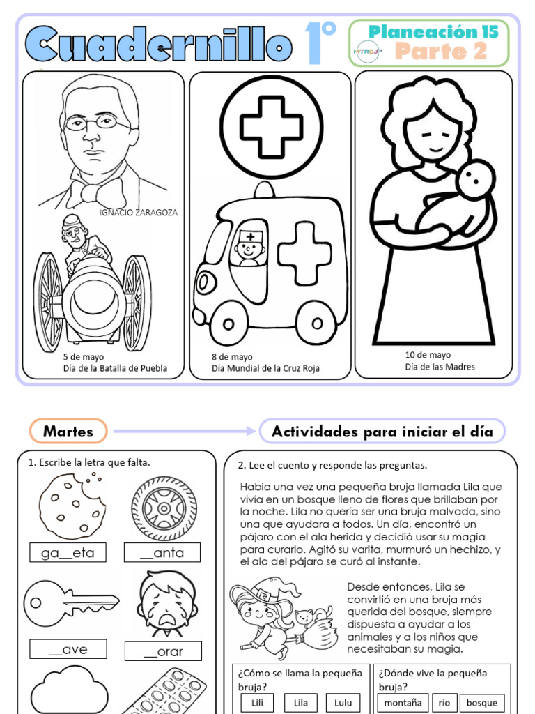 Cuad 15 Parte 2 1° | PDF