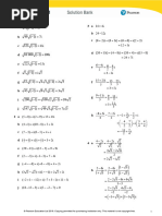 Math IEB Formula Sheet | PDF