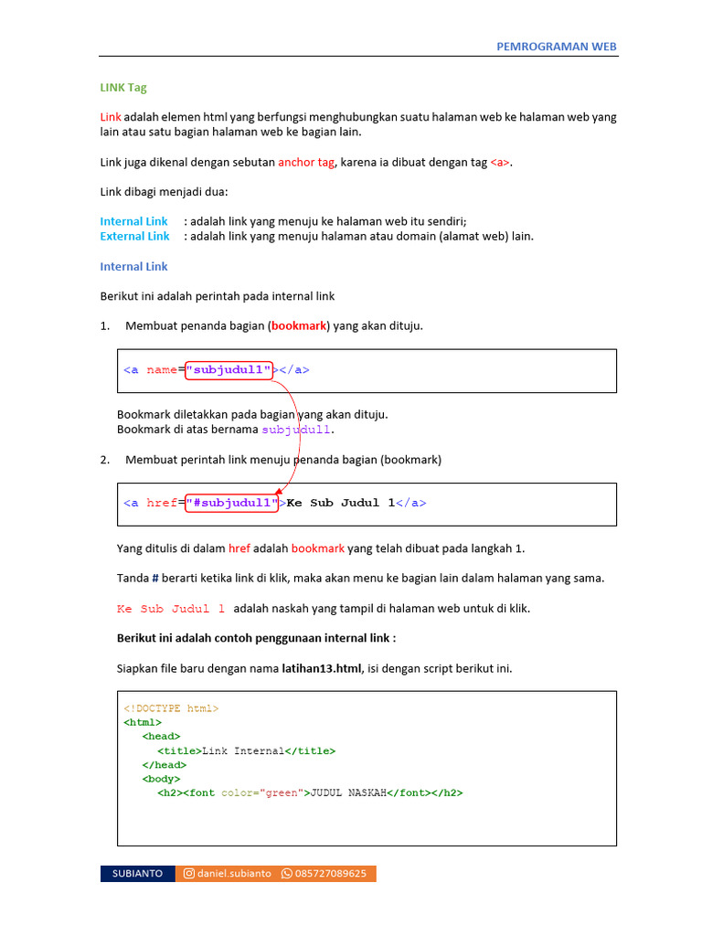 5 Reg - Pemrograman Web | PDF