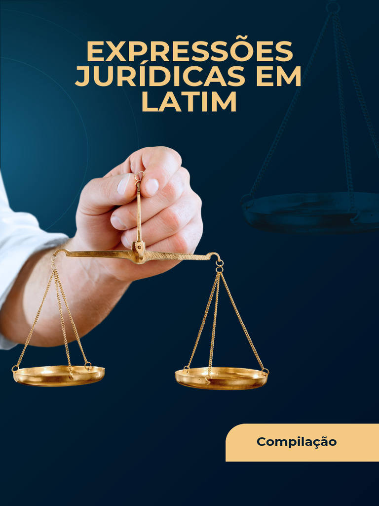 Capa Dicionário Latim Jurídico | PDF