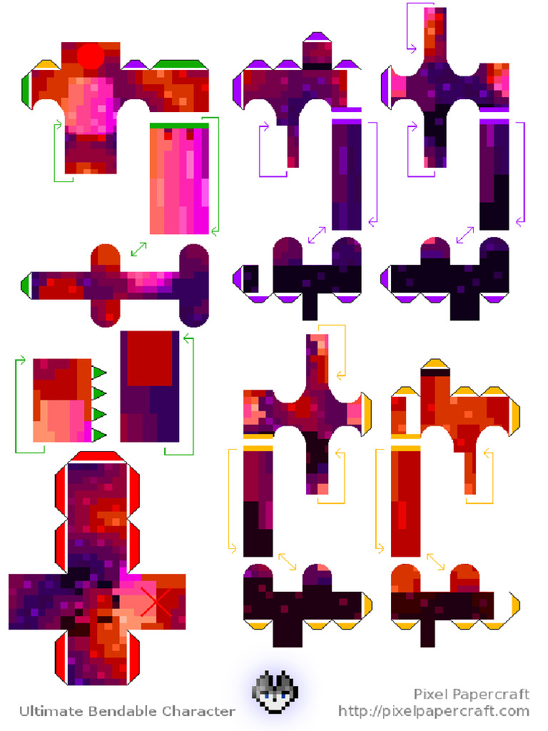 Minecraft Bendable Character | PDF