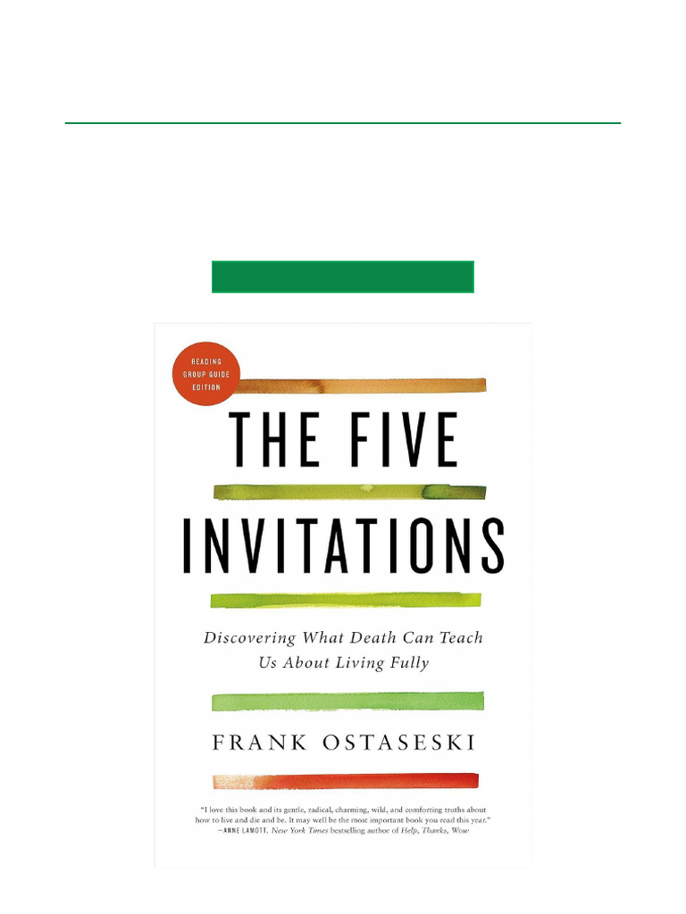 Grab Now The Five Invitations Discovering What Death Can Teach Us About ...