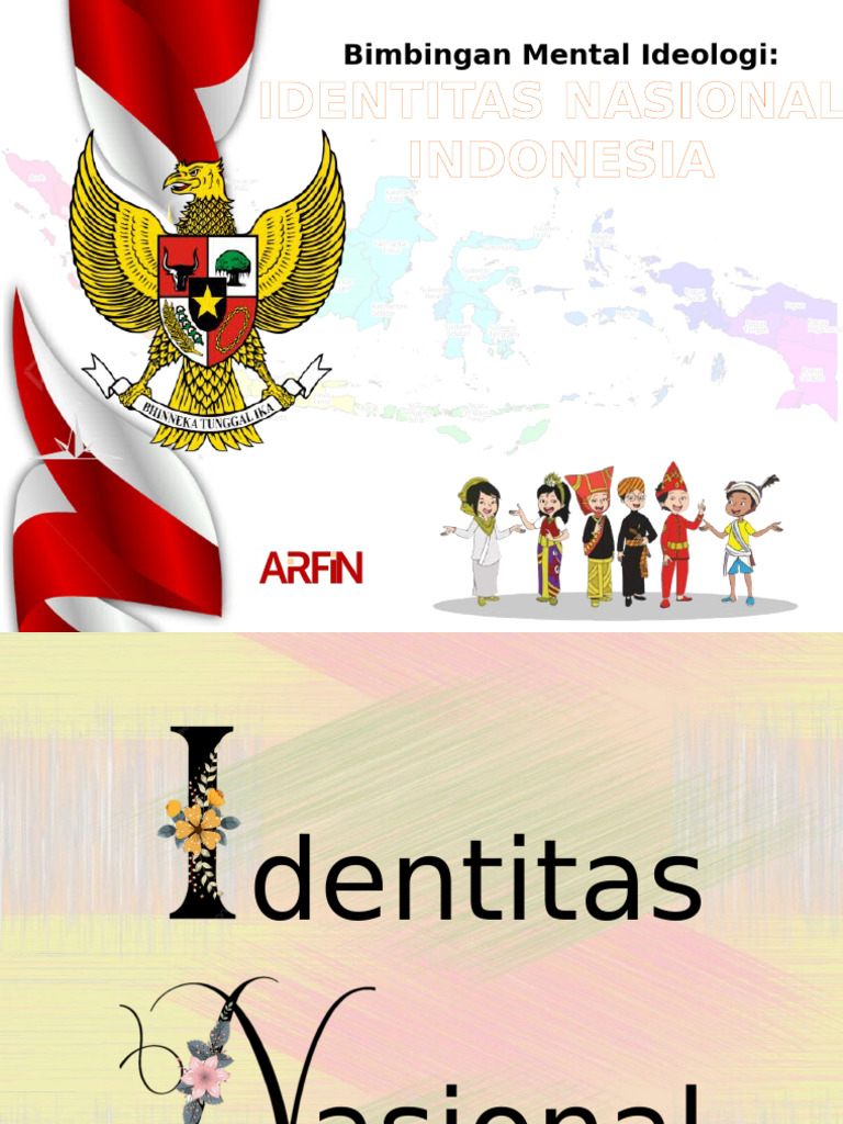 Bintal Ideologi - Identitas Nasional Indonesia | PDF
