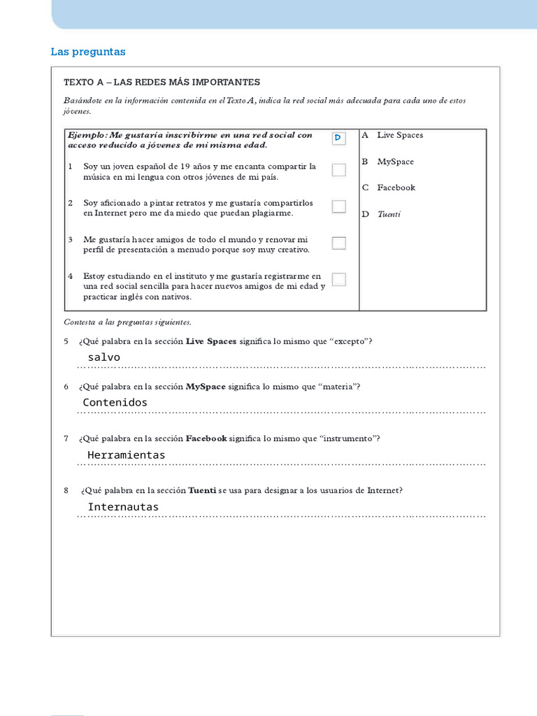 Spanish 2 Practice Part 2 | PDF