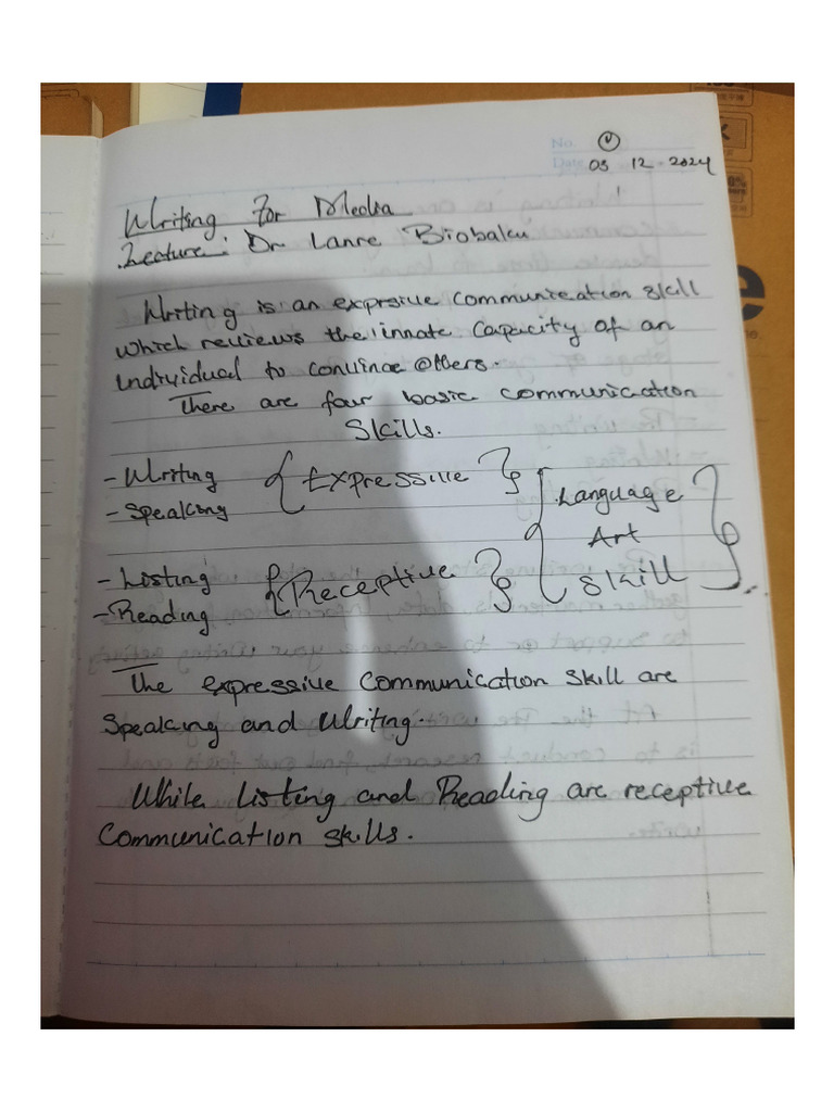 Writing For Media | PDF