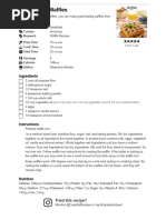 Preppy Kitchen Waffle Recipe | PDF | Waffle | Fat