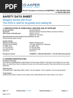 Student Safety Sheets: Ethanol | PDF | Ethanol | Chemical Substances