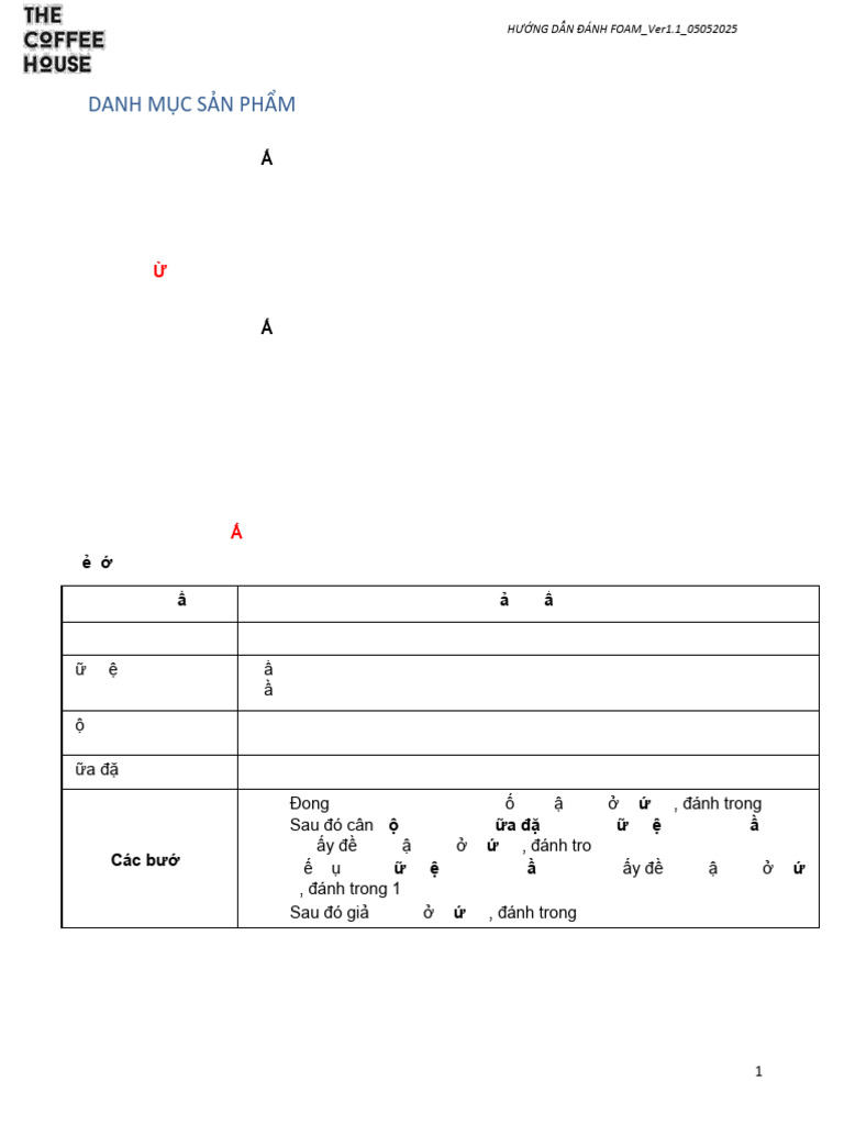 HƯỚNG DẪN ĐÁNH FOAM ver 1.1_05052025 | PDF
