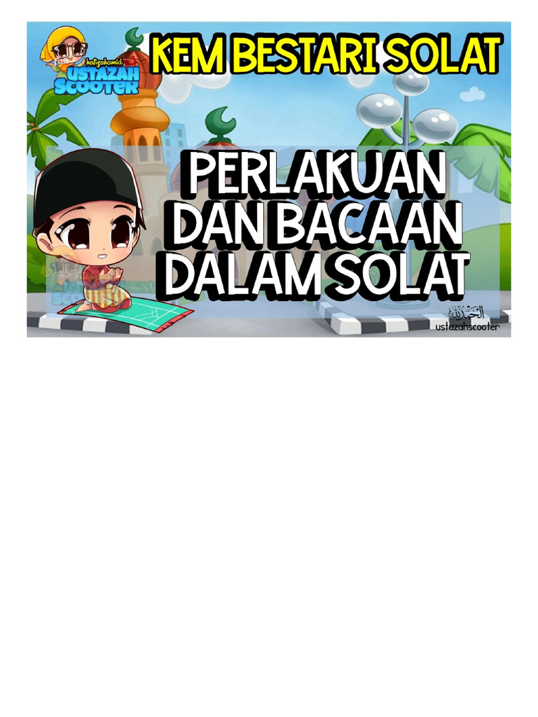 Perlakuan Solat - Tertib Dalam Solat | PDF