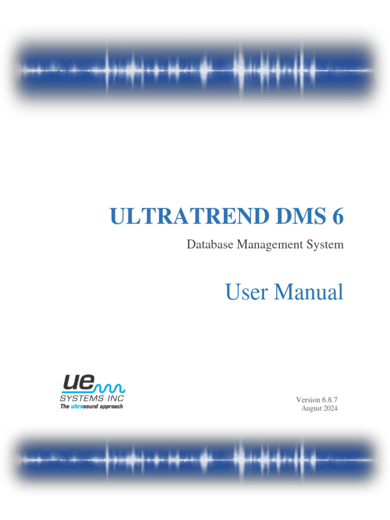 DMS 6.8.7 User Manual | PDF | Databases | Computer File