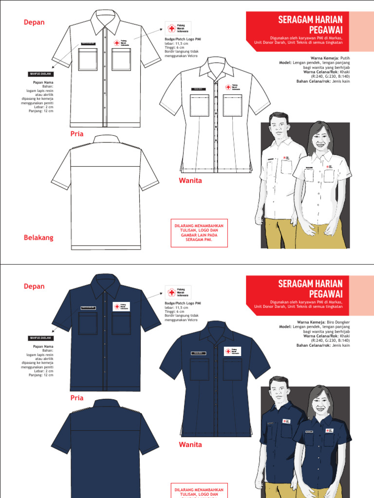 Seragam Karyawan PMI dan Aturannya | PDF