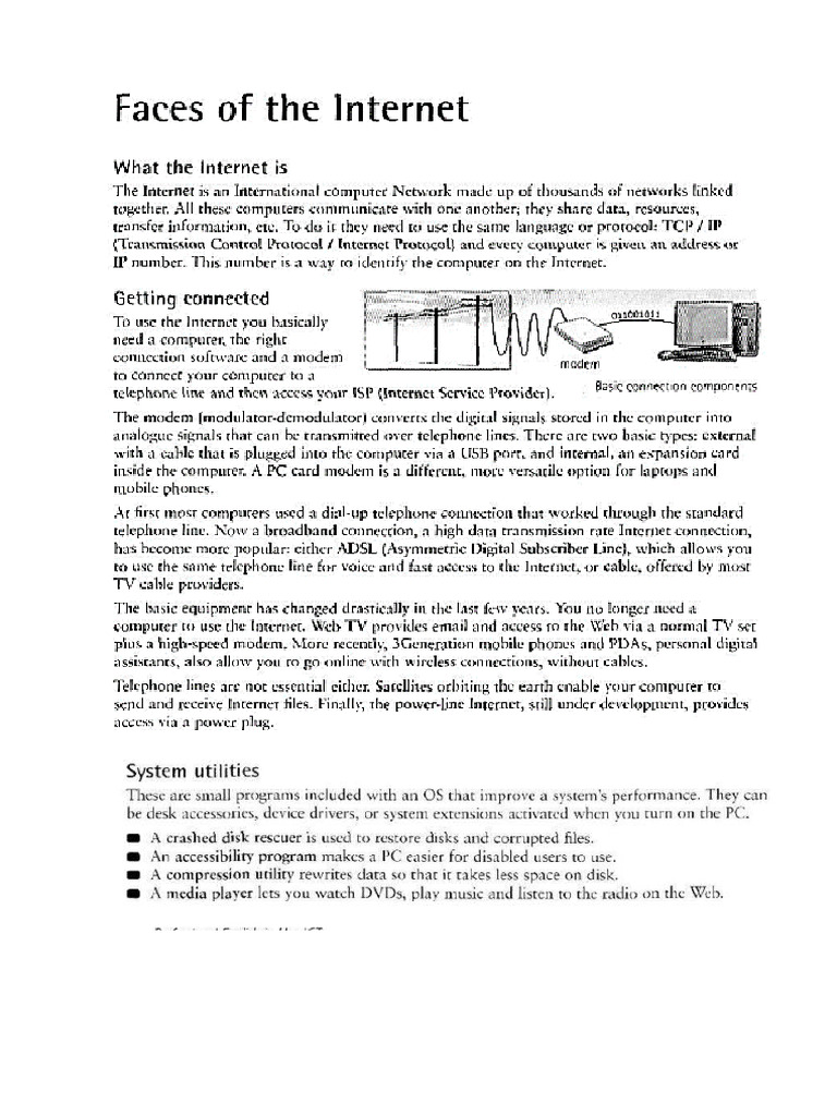 Faces of The Internet | PDF