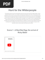 1 - Hunt For The Wilderpeople Viewing Questions | PDF