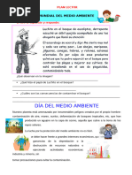 Lectura Del Medio Ambiente | PDF | Contaminación | Entorno natural