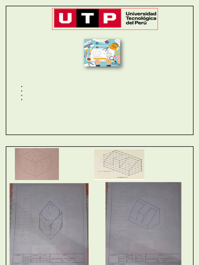 Dibujo Proyecciones Isometricas Isometricas | PDF