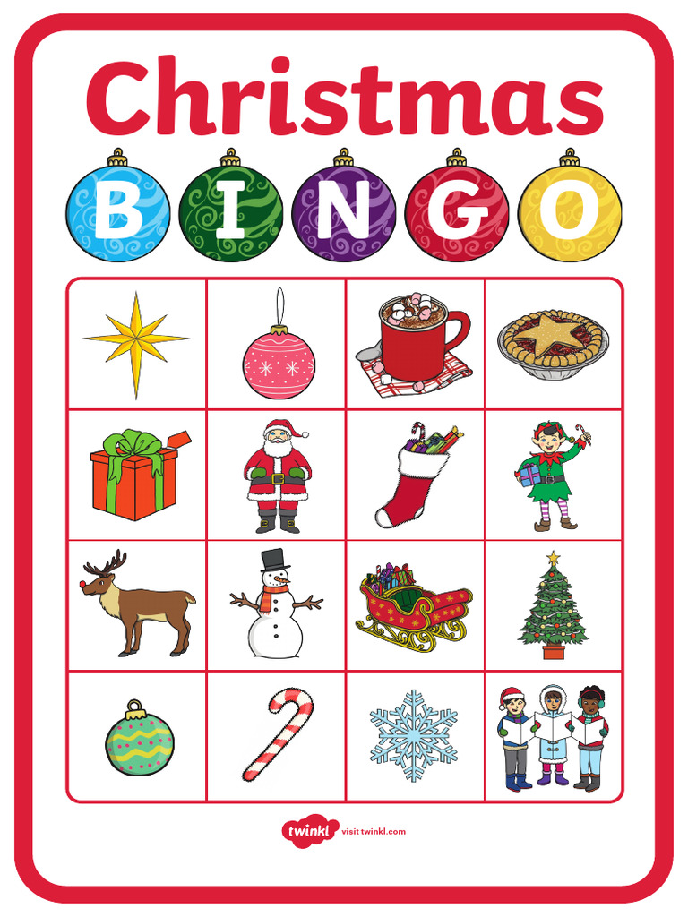 Christmas Bingo | PDF