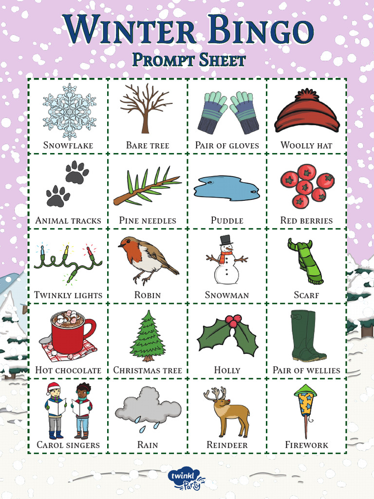 Winter Bingo | PDF